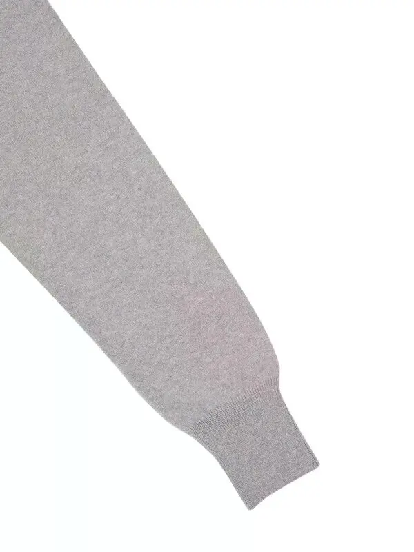 PAULA Cashmere V-neck Sweater - Grey