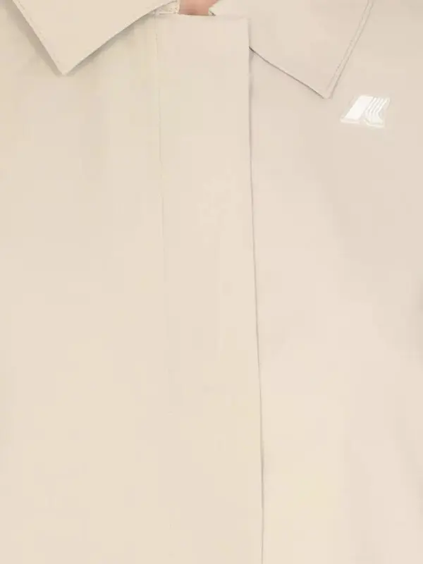 K-WAY Logo-plaque Collar Jacket