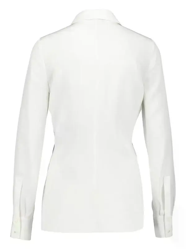 TOM FORD Long-sleeved Satin-weave Shirt