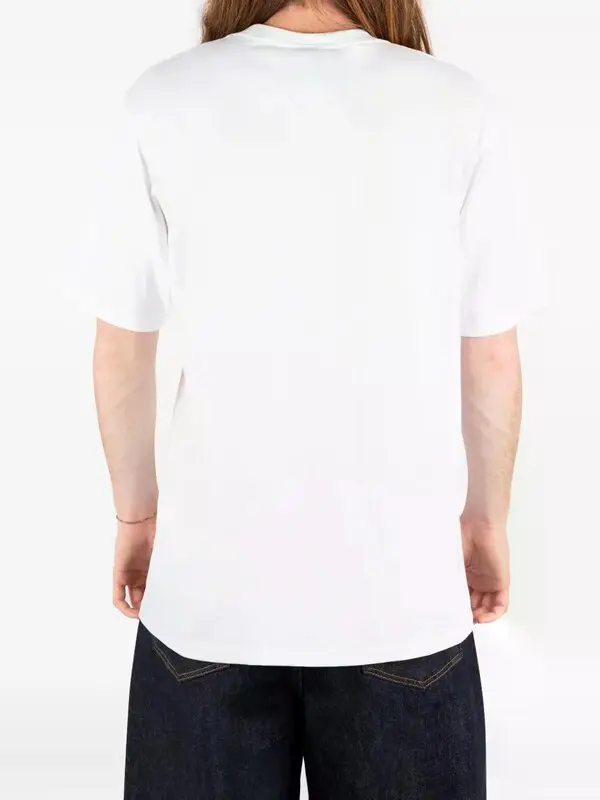 StÜssy Astronaut-print T-shirt - White