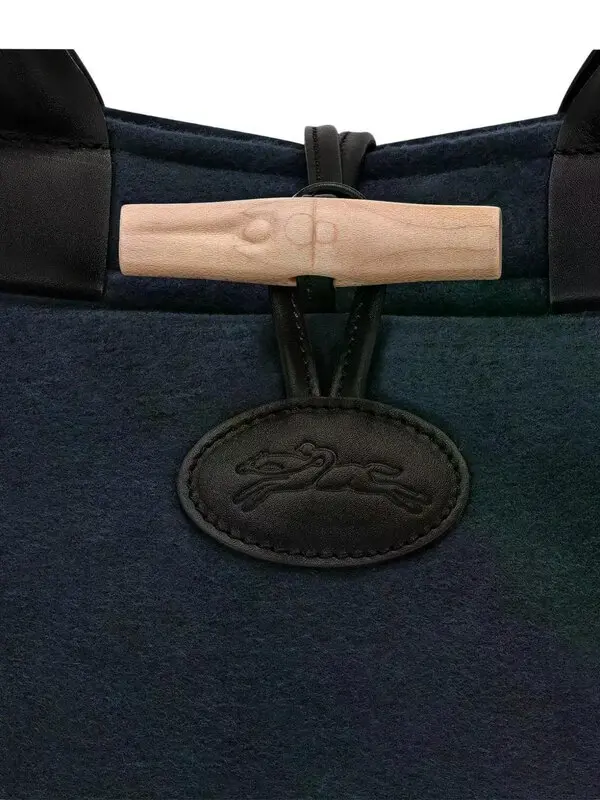 Longchamp Le Roseau L Tote Bag - Blue