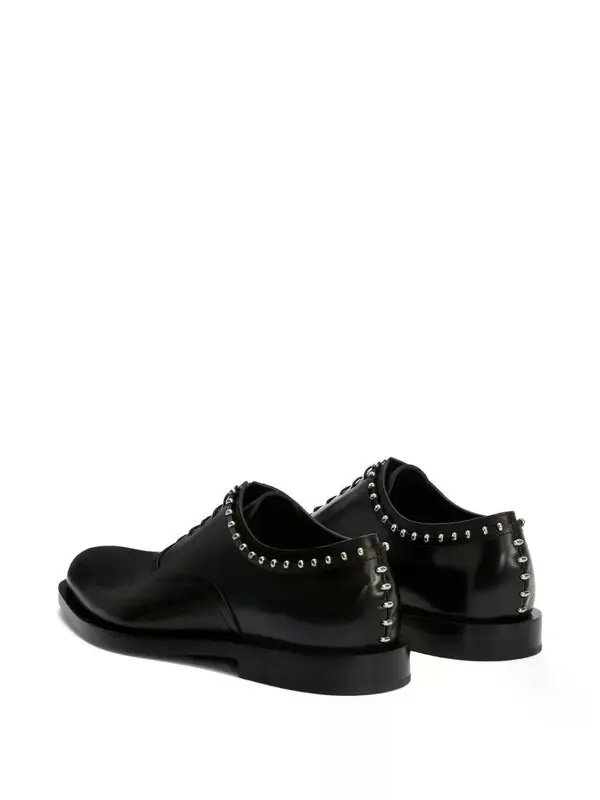 JIL SANDER Stud-embellished Oxford Shoes