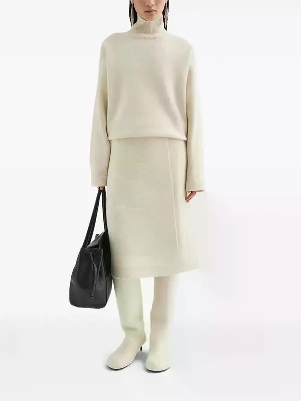 JIL SANDER Midi Wrap Skirt