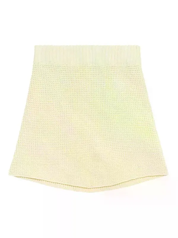Rodebjer Prisca Knit Mini Skirt - Neutrals