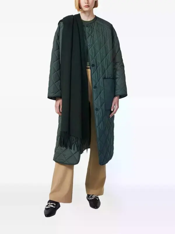 Rodebjer Wega Fringed Wool Scarf