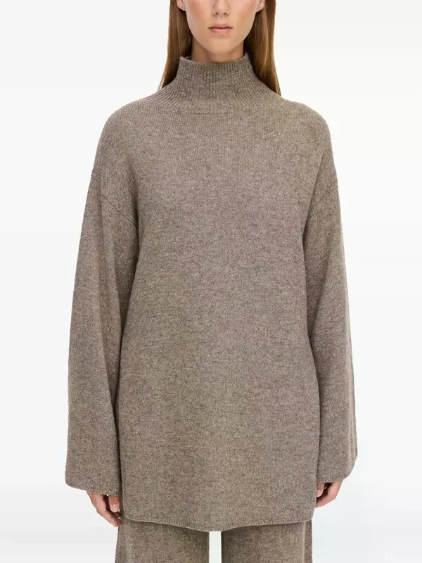 BY MALENE BIRGER Turtleneck Wide-sleeve Sweater