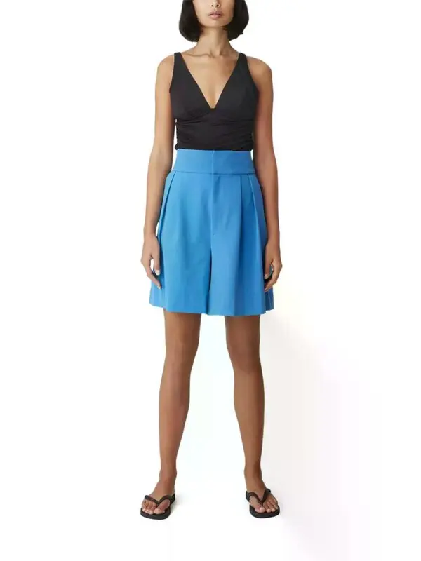 GESTUZ Linda High-waisted Pleated Shorts