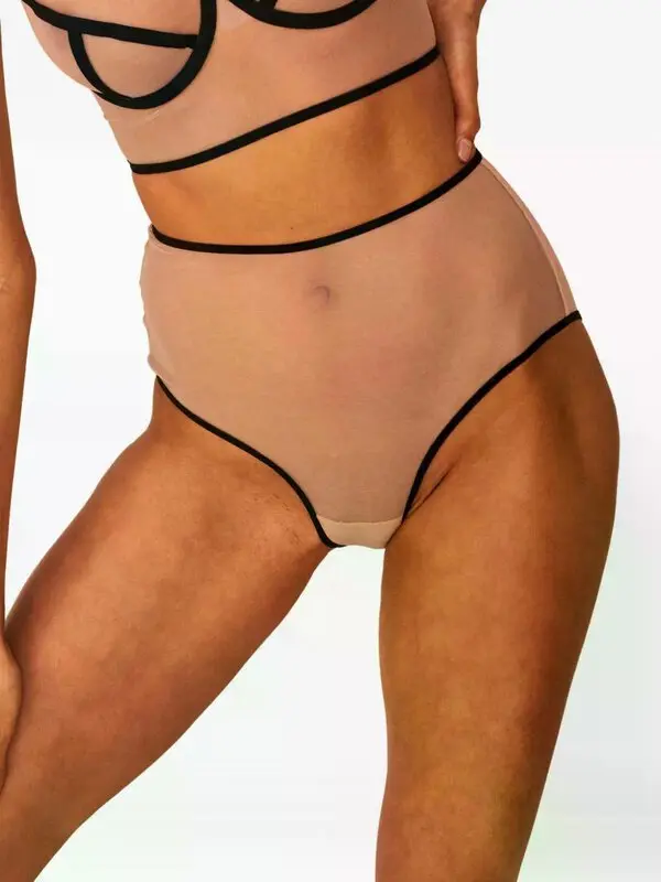 UNDRESS CODE In The Clouds High-waisted Mesh Panties