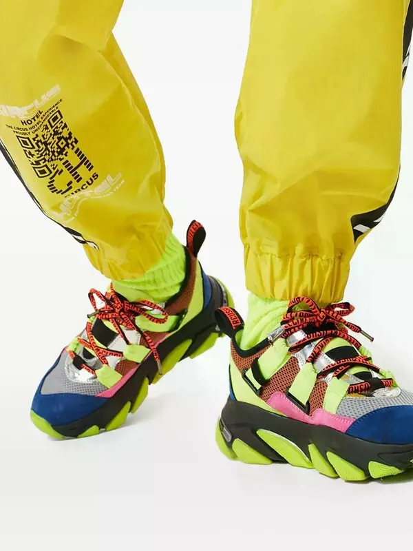 CIRCUS HOTEL Colour-block Low-top Sneakers