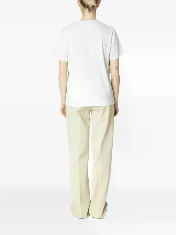 Coperni Logo-embellished T-shirt - Grey