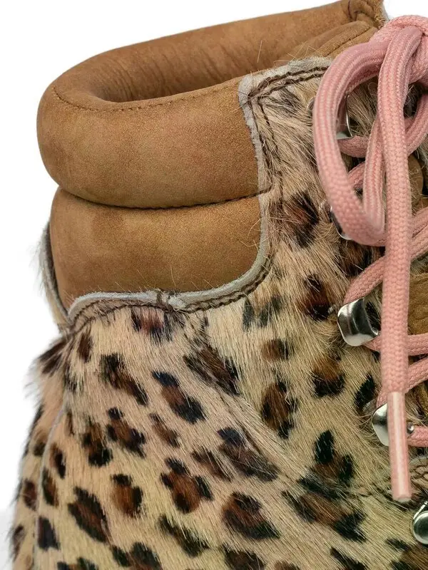 Diemme Monfumo Leopard-print Combat Boots