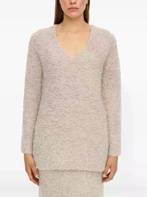 BY MALENE BIRGER Wide-sleeve V-neck Sweater