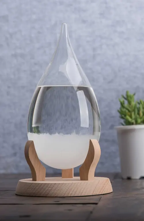 HEEBIE JEEBIES Teardrop Fitzroy's Storm Glass
