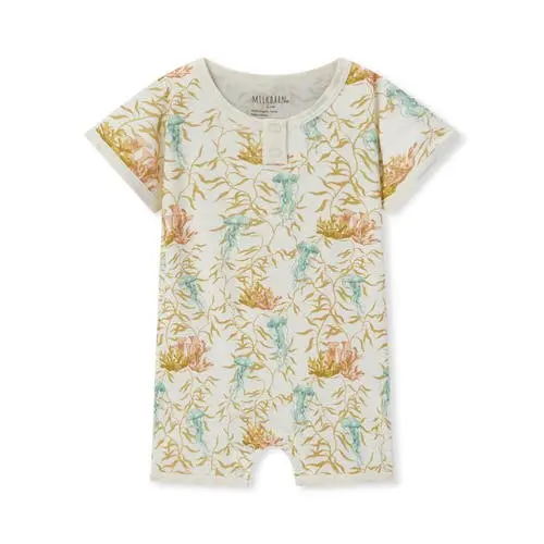 MILKBARN Organic Cotton Shortall - Under The Sea