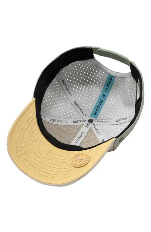 MELIN A-game Hydro Sandy Shores Adjustable Performance Ball Cap - Sandshell