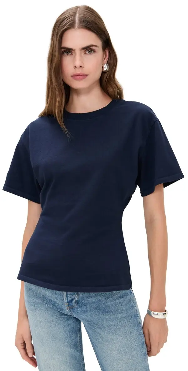 EB DENIM Eero Tee - Navy