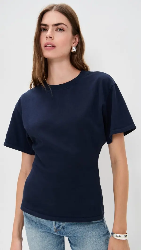 EB DENIM Eero Tee - Navy