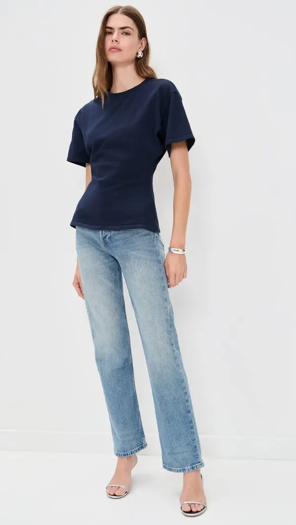 EB DENIM Eero Tee - Navy