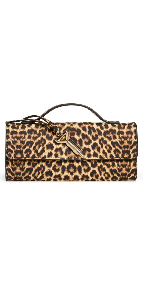 FLORIAN LONDON Mini Anya Clutch - Leopard