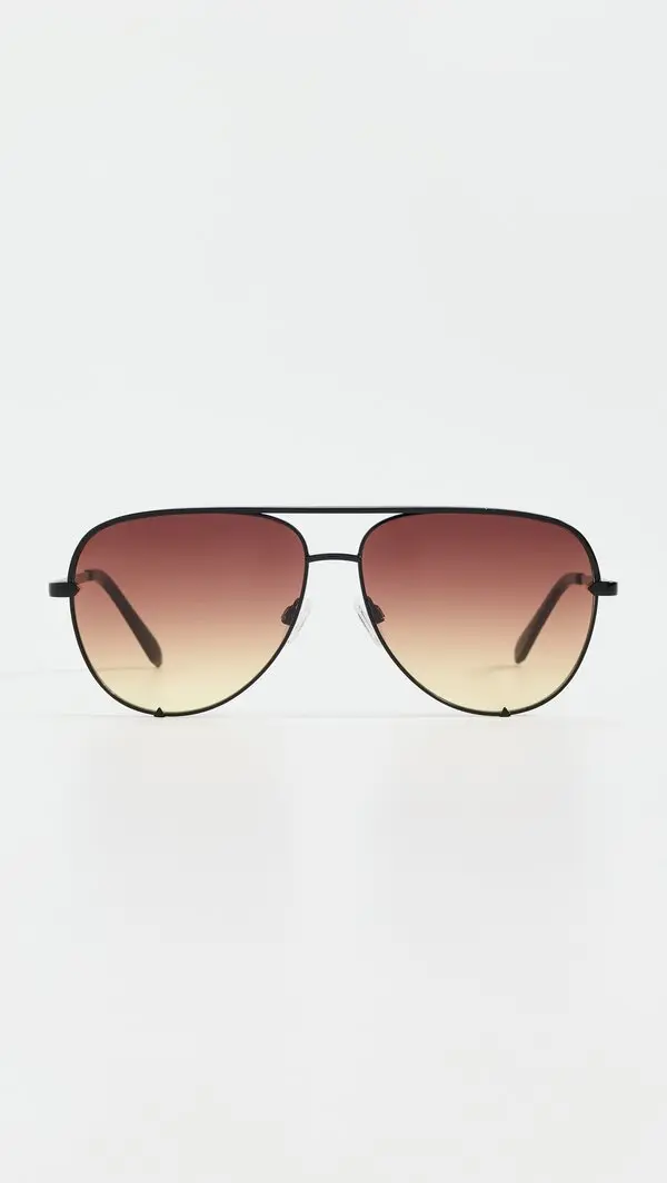 Quay High Key Aviator Sunglasses