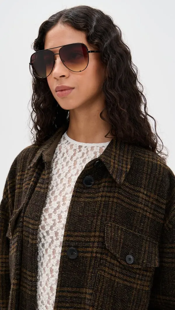 Quay High Key Aviator Sunglasses
