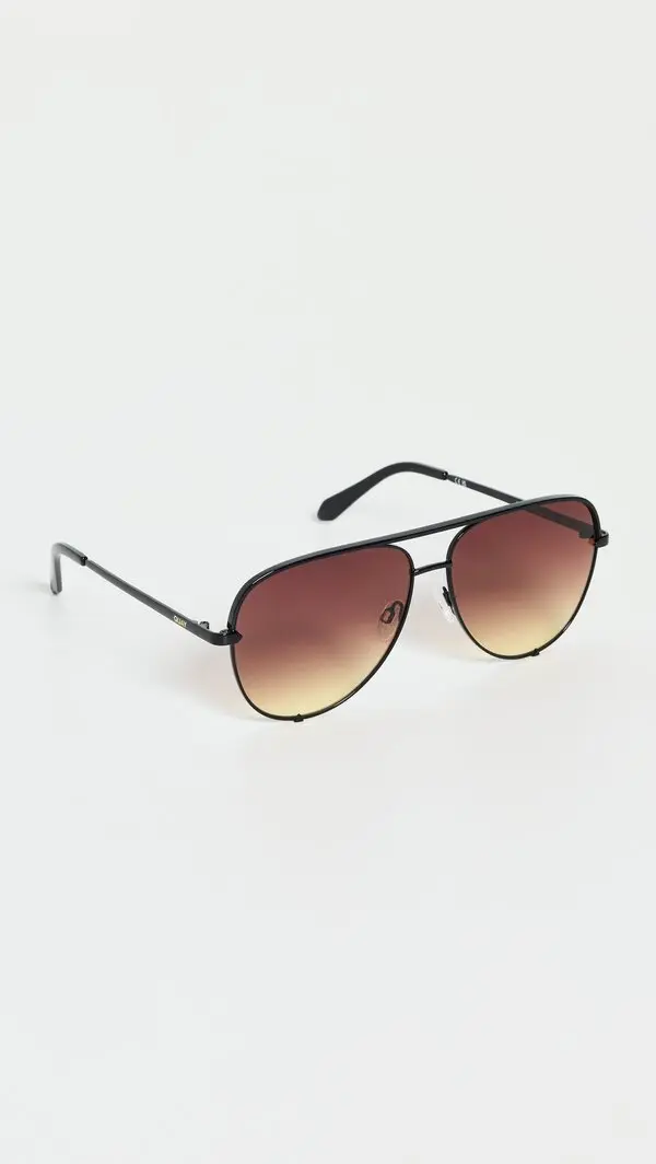 Quay High Key Aviator Sunglasses