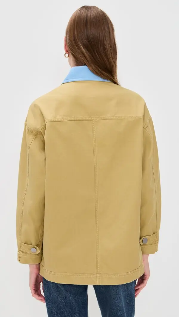 LE BOP Mid-length Barn Jacket - Khaki
