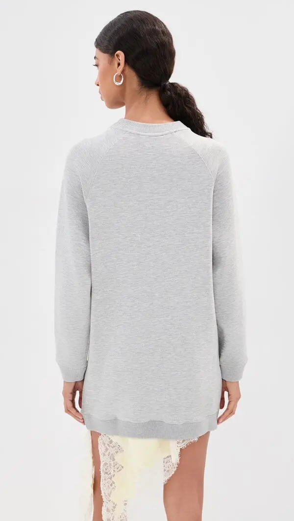 LE BOP Jamie Sweatshirt Mini Dress