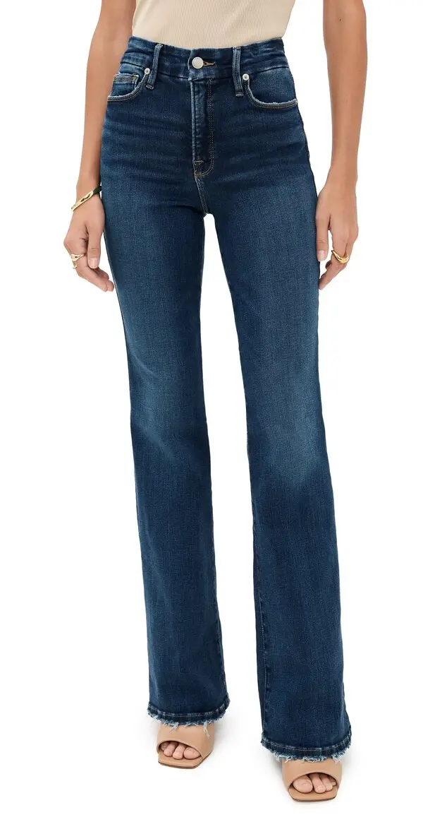 Good American Classic Bootcut Jeans