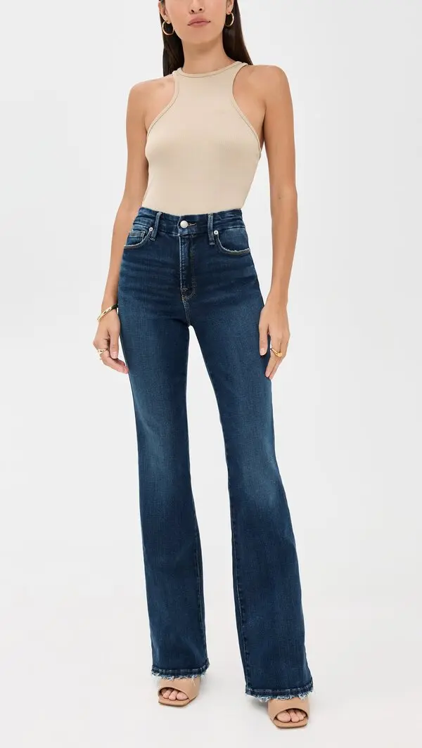 Good American Classic Bootcut Jeans