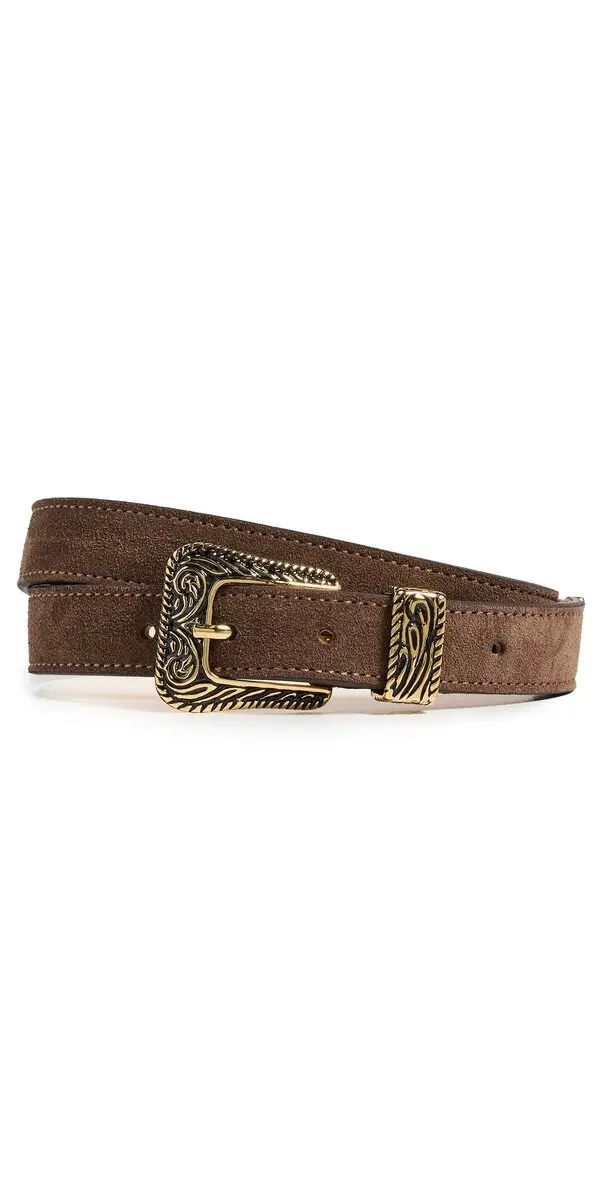 AUREUM No.15 Leather Belt - Chocolate