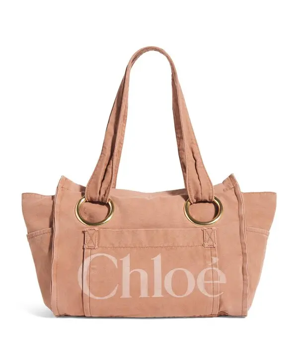 Chloé Cotton Plage Tote Bag