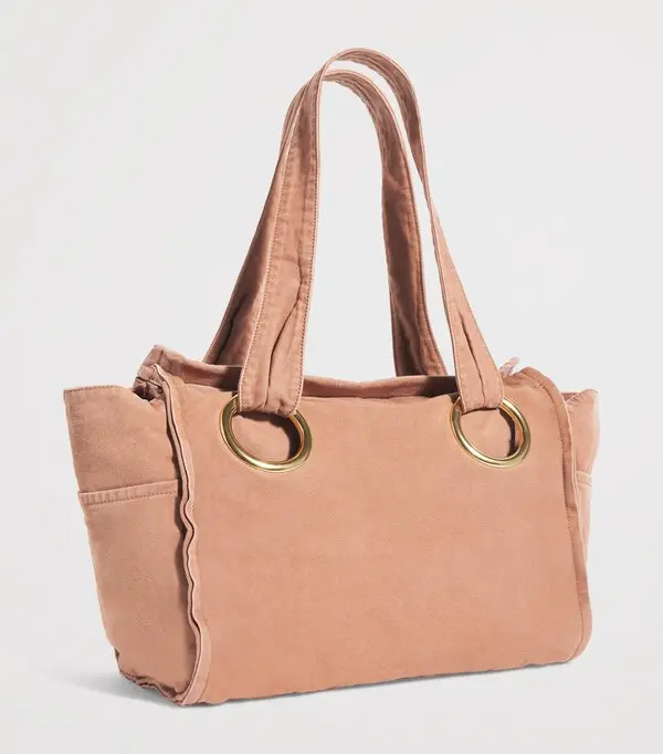 Chloé Cotton Plage Tote Bag