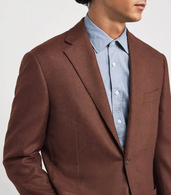 Corneliani Virgin Wool-cashmere Blazer