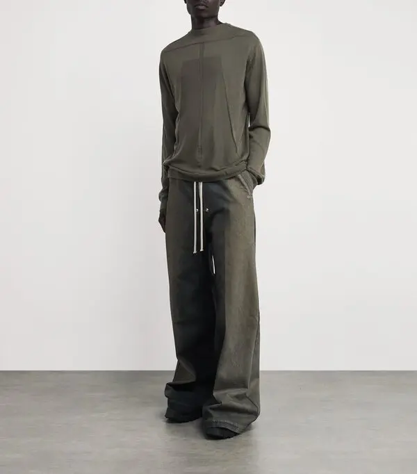 Rick Owens Virgin Wool Oversized Level Sweater