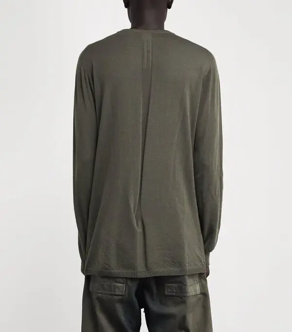 Rick Owens Virgin Wool Oversized Level Sweater
