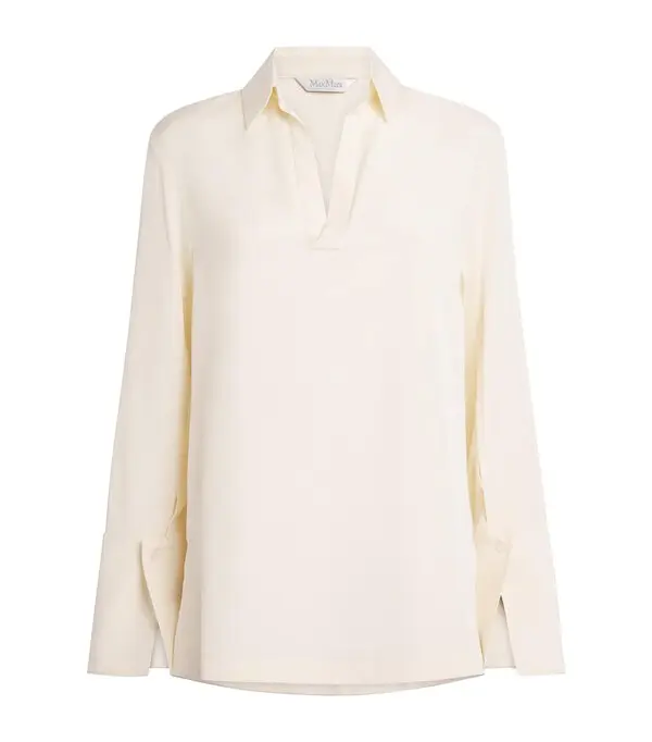 Max Mara Silk-blend Shirt