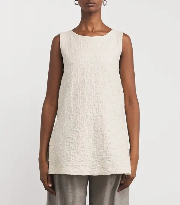 Max Mara Cotton-blend Textured Top