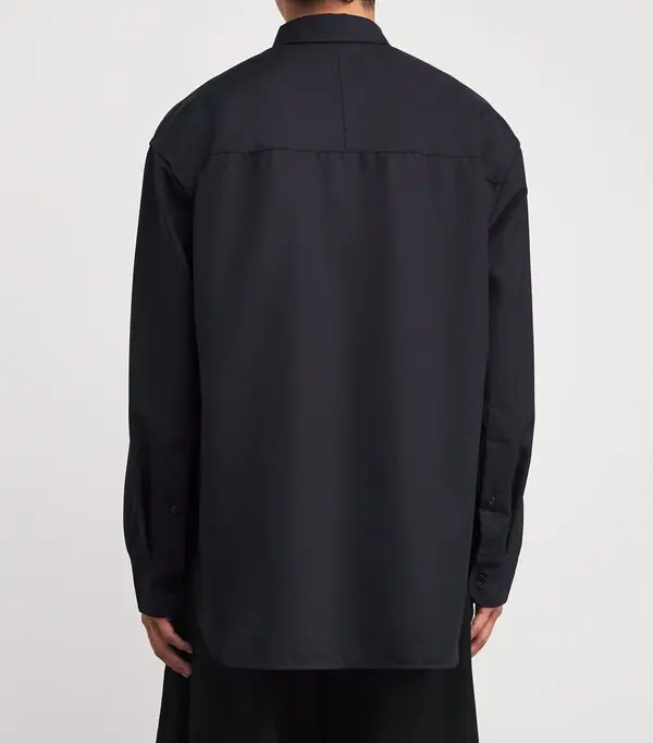 Studio Nicholson Heritage Wool Oversized Jude Shirt