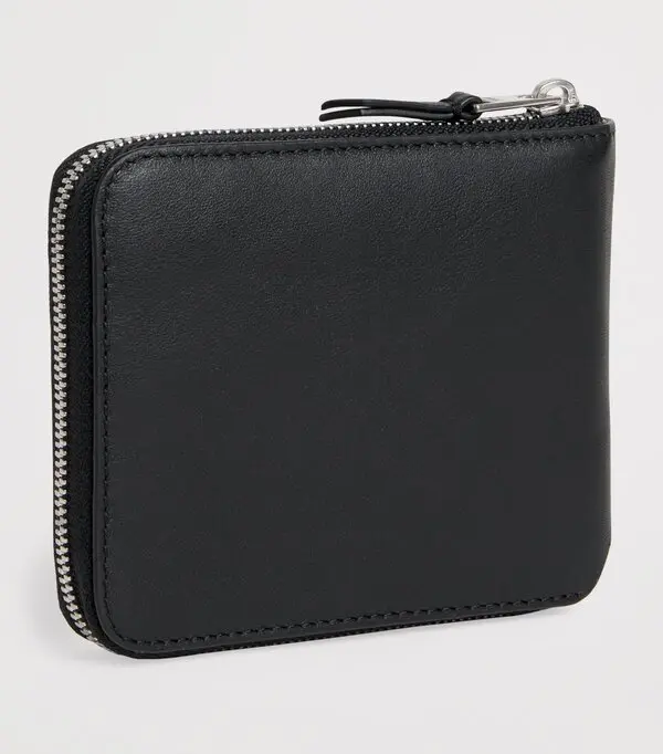 Ami Leather Zipped Wallet