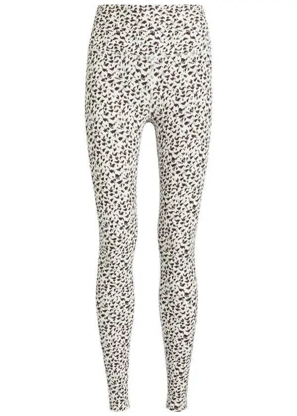 Varley Move High 27 Printed Stretch-jersey Leggings