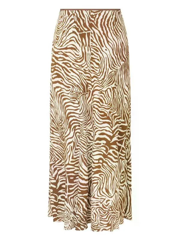 SAMSOE SAMSOE Alsop Zebra Print Skirt