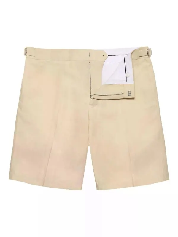 Orlebar Brown Tailored Linen Shorts - Neutrals