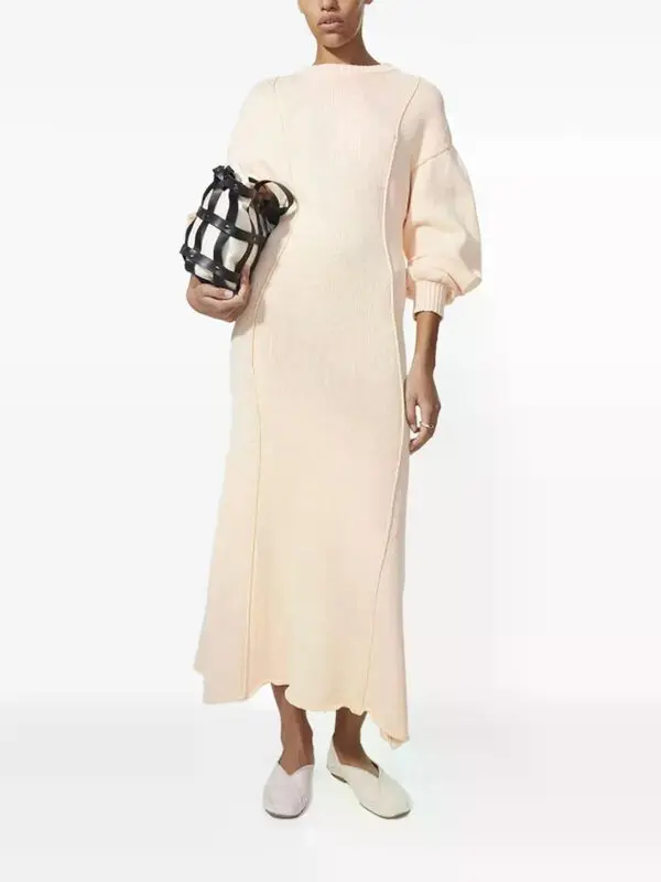 Rodebjer Cuffed-sleeves Midi Dress