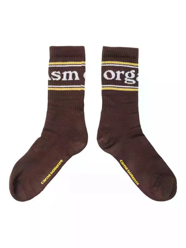 CARNE BOLLENTE Feet Orgasm Socks - Brown