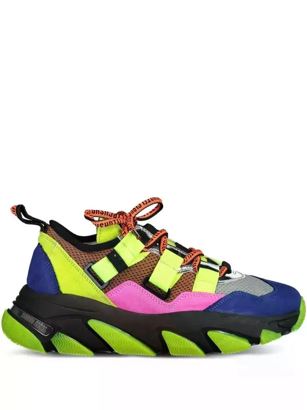 CIRCUS HOTEL Colour-block Low-top Sneakers