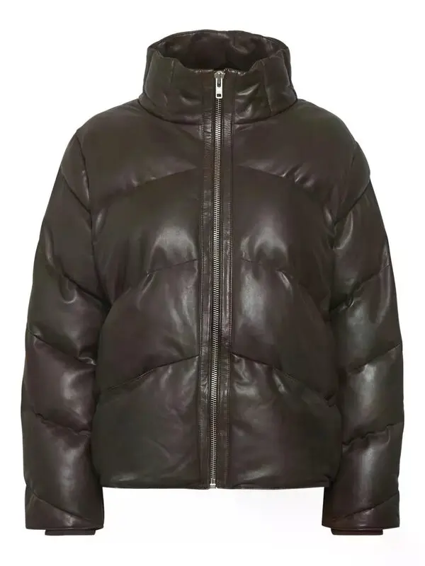 GESTUZ Quilted Leather Jacket
