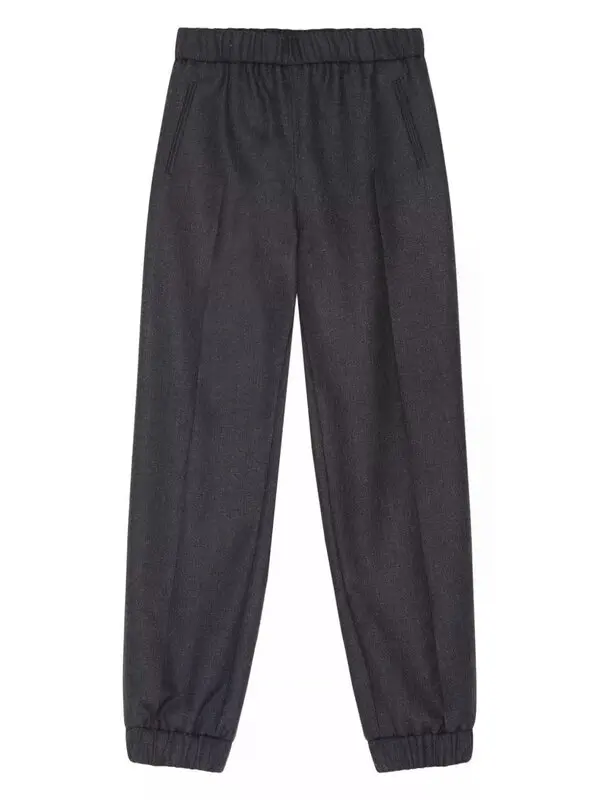 GANNI Elasticated-waistband Trousers