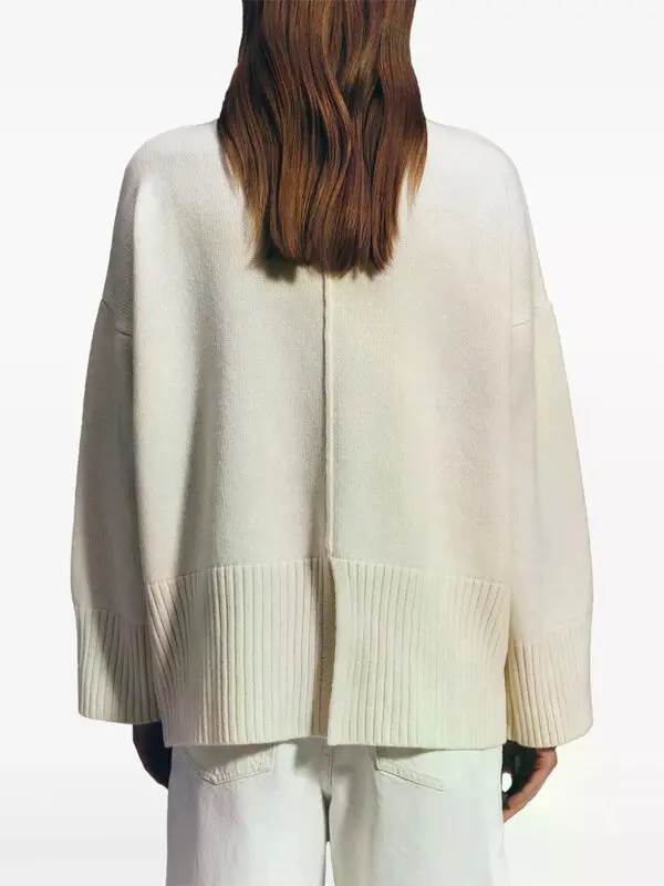 ETHER Vela Ribbed-hem Sweater