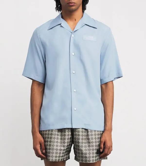 Amiri Cotton Spirit Bowling Shirt